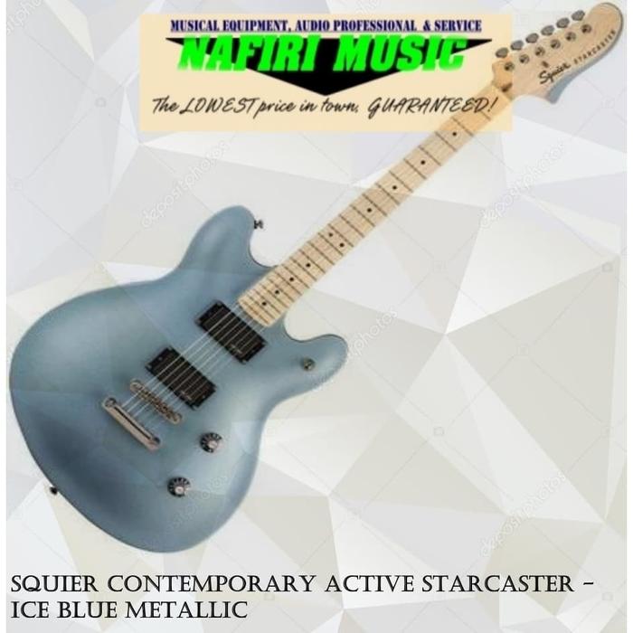 Jual Squier Contemporary Active Starcaster - Ice Blue Metallic ...