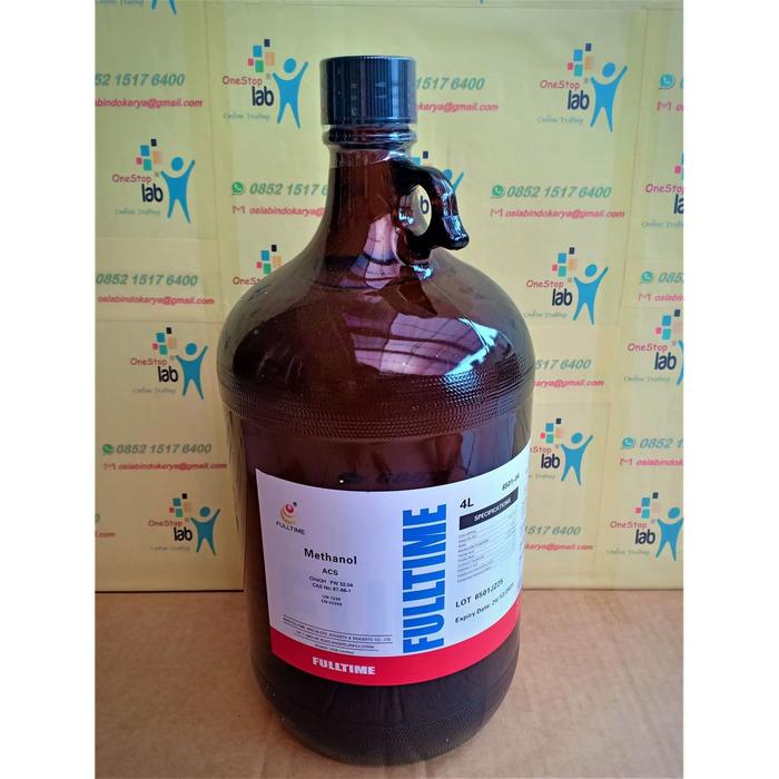 Jual Methanol Pro Analis 4 Liter FULLTIME 6501-04 - Kab. Bekasi ...