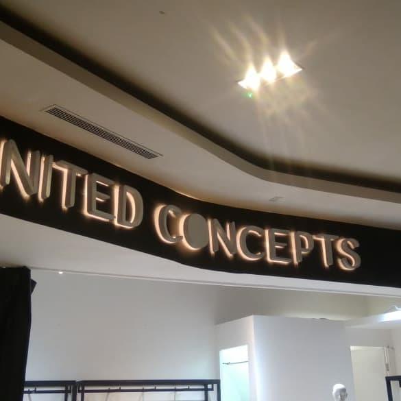 Jual Huruf Timbul Galvanis Backlight LED Signage Lettersign Letterbox ...