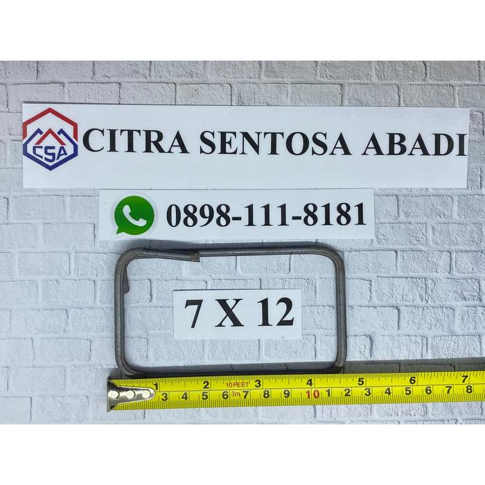 Jual RING BEHEL / BESI BEGEL BETON / SENGKANG. 7 x 12cm. BESI 6mm FULL ...