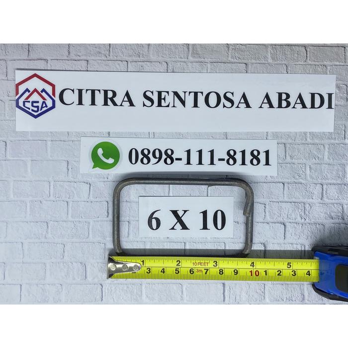 Jual RING BEHEL / BESI BEGEL BETON / SENGKANG. 6 x 10cm. BESI 6mm FULL ...
