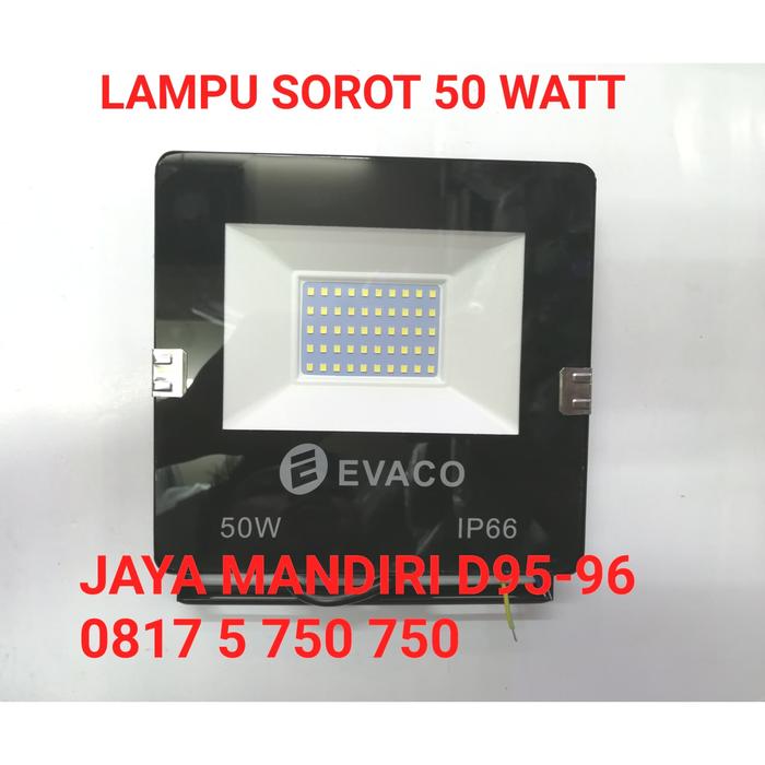 Jual LAMPU SOROT LED 50 WATT 50Watt OUTDOOR IP66 FLOOD LIGHT SMD 50W - Jakarta Pusat - JAYA ...