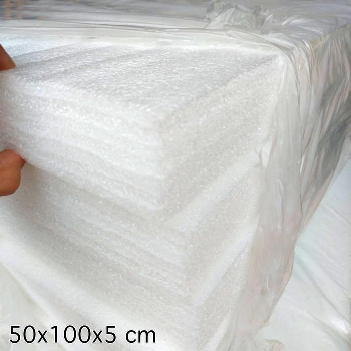 Jual Busa Packing Kemasan 5cm PE Foam / Polybonding / Polyfoam 50x100x5 ...