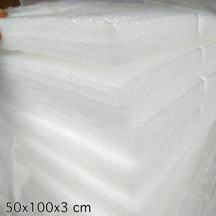 Jual Busa Packing Kemasan 3cm PE Foam / Polybonding / Polyfoam 50x100x3 ...