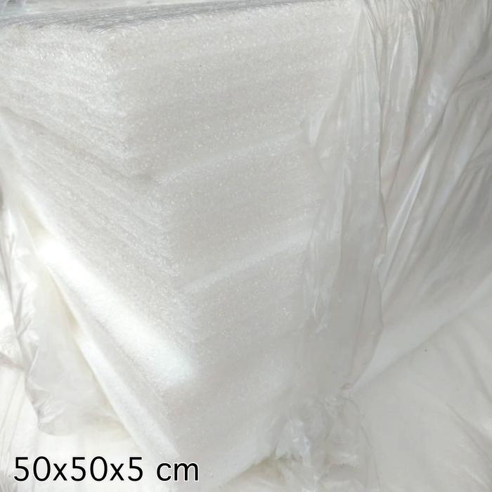 Jual Busa Packing Kemasan 5cm PE Foam / Polybonding / Polyfoam 50x50x5 ...