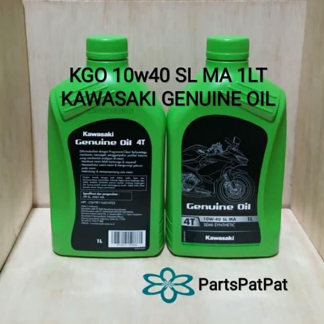 Jual OLI OIL MESIN KGO 1LT KGO 10W40 1LT OLI KAWASAKI 1LT KGO GENUINE ...