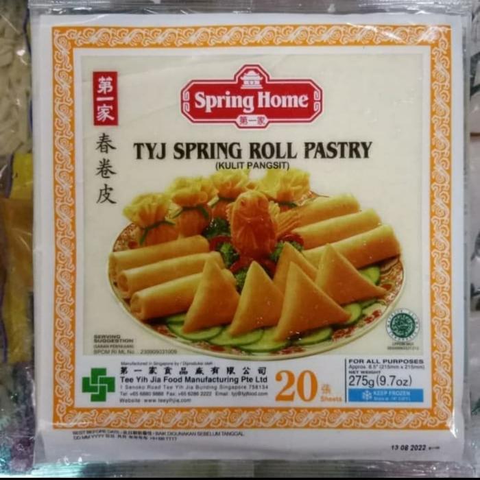 Jual TYJ Spring roll 20 Sheet / Kulit Lumpia - Kab. Bogor - Bje's ...