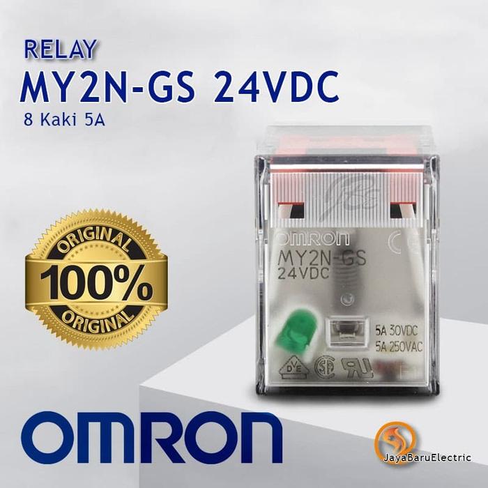 Jual Relay OMRON MY2N-GS 24VDC 24V DC ASLI ORIGINAL - Jakarta Barat ...