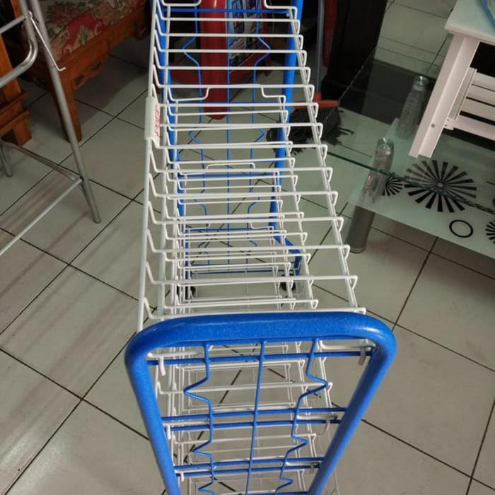 Jual Rak Sepatu Sendal Master 5 Susun/Rak Sepatu Besi 5Susun di Seller ...