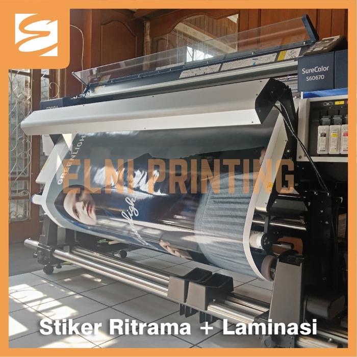Jual STICKER RITRAMA + LAMINASI + CUTTING CUSTOM (Cetak/ Print Online ...