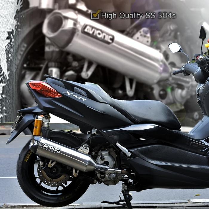 Jual Avionic eVo - ORIGINAL exhaust knalpot racing YAMAHA XMAX (slip on ...