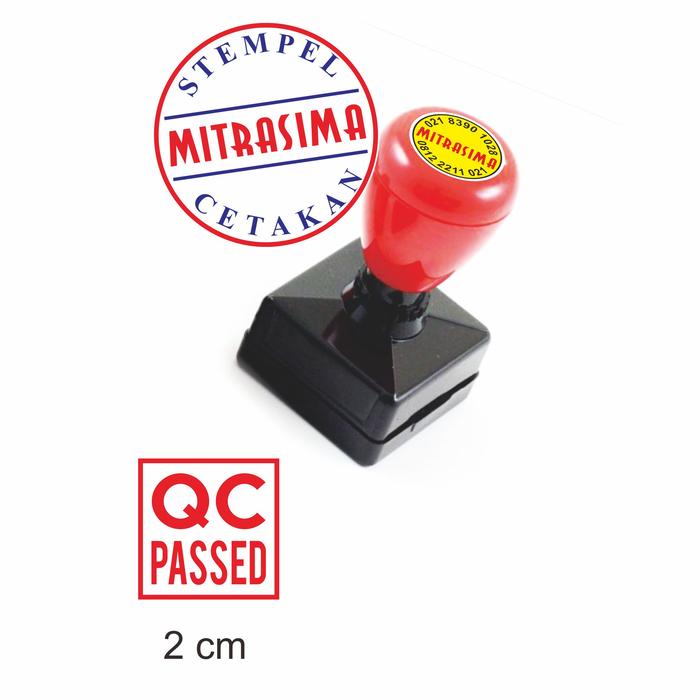 Jual Stempel QC PASSED Warna Otomatis - Bentuk persegi - Jakarta Barat ...