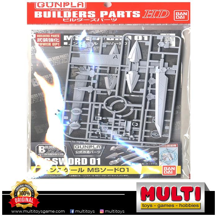 Jual GUNDAM BUILDERS PARTS MS SWORD 01 96709 / ORIGINAL / MODELKIT ...