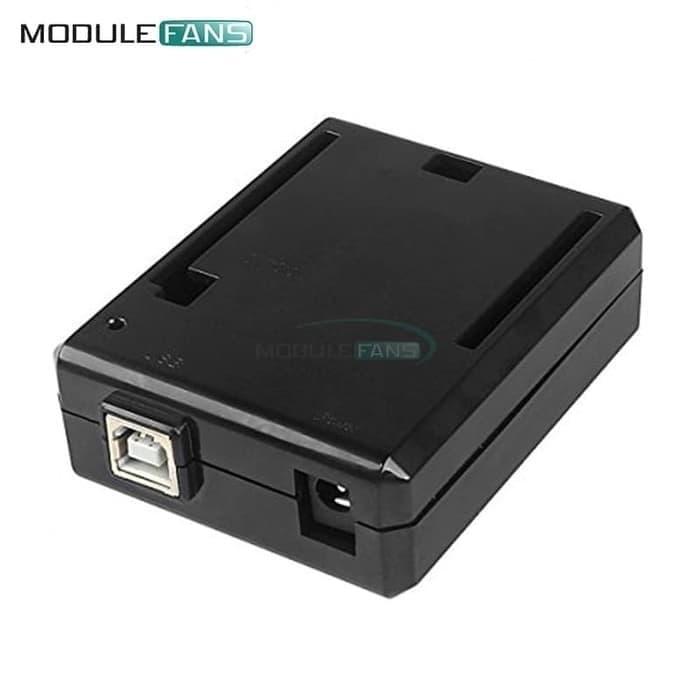 Jual ABS Arduino UNO R3 Case Box Enclosure BlackGlossy Import Quality ...