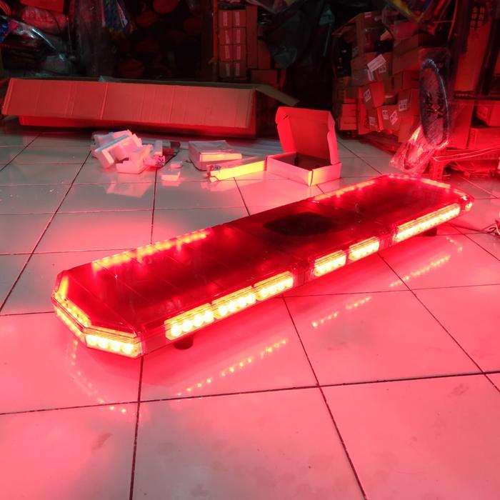 Jual Lampu strobo polisi ambulance include Toa sirine LED slim - merah ...