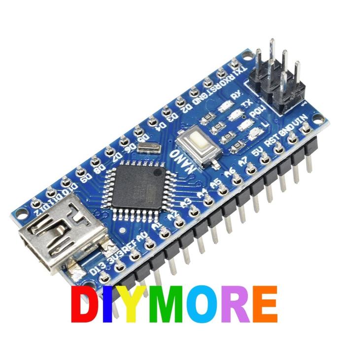 Jual Arduino Nano V3.0 Mini USB ATMEGA328P AU Micro Controller 16MHz ...
