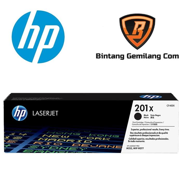 Jual Toner HP 201X High Yield Black Original LaserJet Cartridge ...