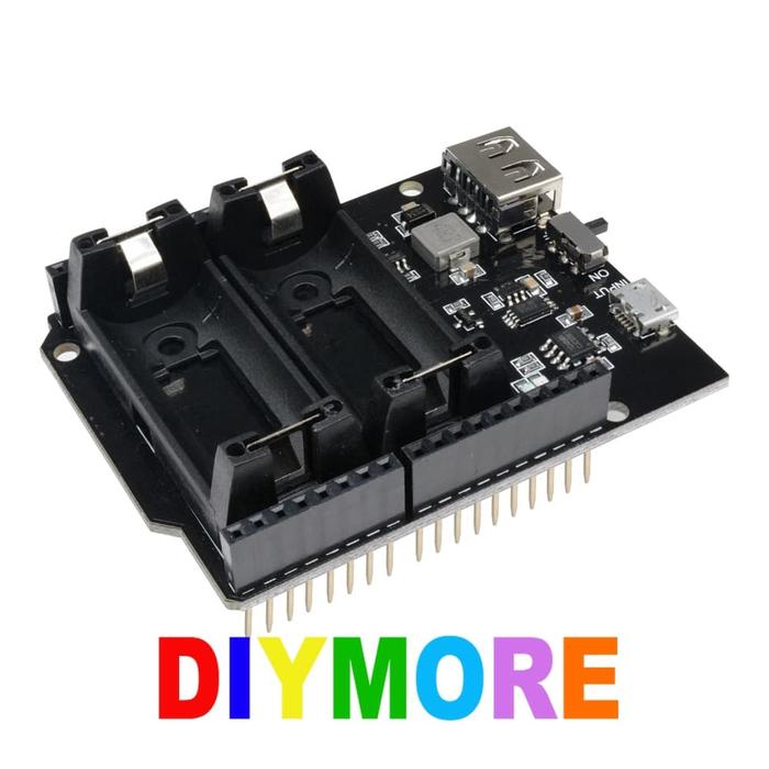 Jual Kit Power Supply ESP8266 esp32266 ESP32 16340 untuk Arduino UNO R3 ...