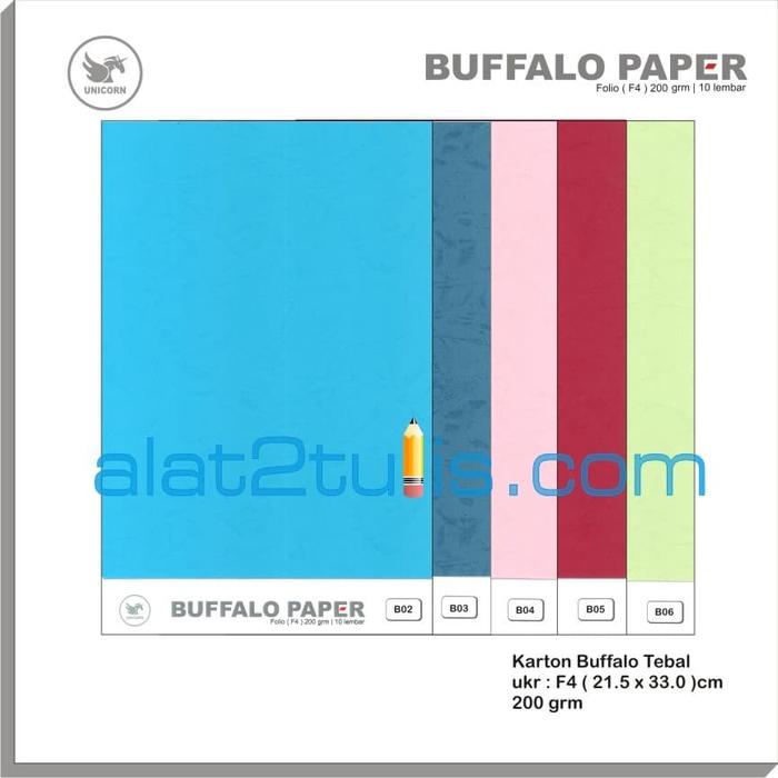Jual Unicorn Buffalo Papers | karton tebal 200 gr | jilid kertas - Kota ...