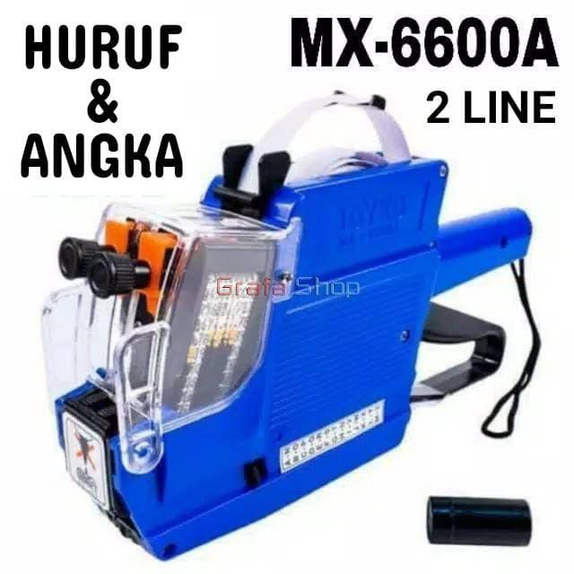 Jual Alat Label Harga 2 Baris - Alat Cetak Harga Huruf Dan Angka Di ...