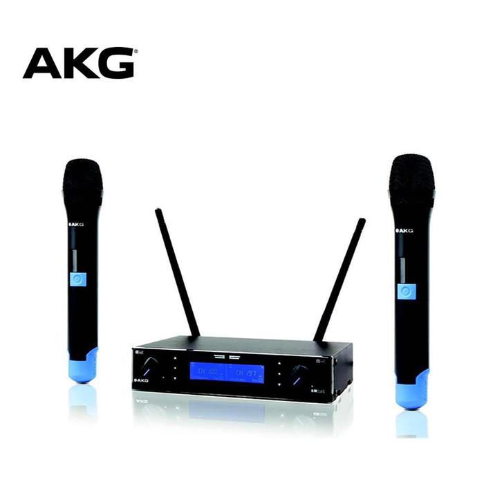 Jual AKG KM200 Dual Wireless Microphone UHF KM-200 ORIGINAL - Jakarta ...
