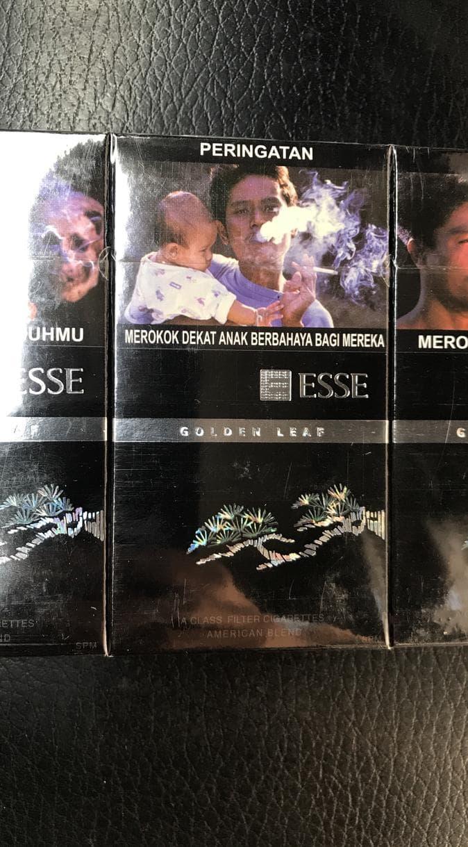 Jual Best Seller Rokok Esse Golden Leaf 20 Batang - Hitam Black Slop ...