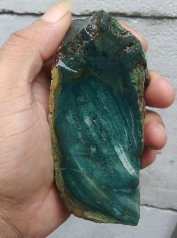Bahan Batu Garut Hijau