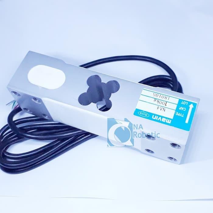 Jual Sensor Berat Load Cell 100kg HQ Strain Gauge Pressure - Kota ...