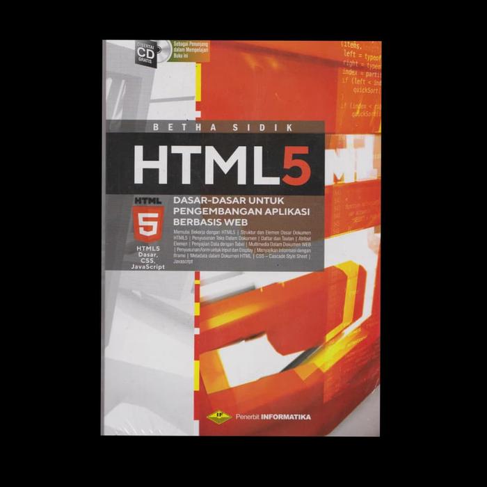 Jual buku html 5 dasar dasar untuk pengembangan aplikasi berbasis web ...
