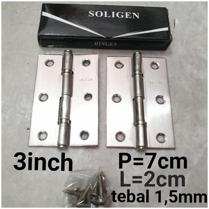 Jual engsel 3in stainless lemari / kitchen set - Jakarta Utara - Cahaya ...