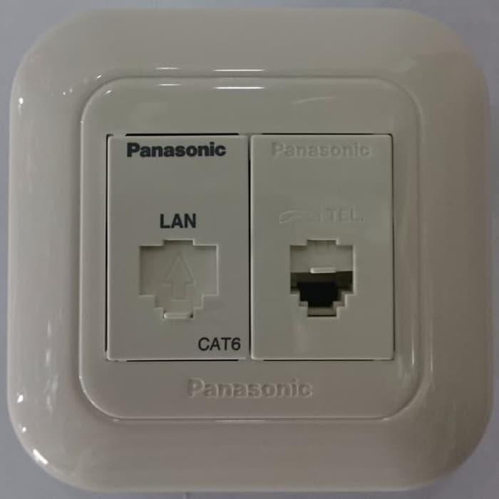 Jual OUTLET TELP plus DATA cat.6 PANASONIC LENGKAP OUTBOW DUS - Jakarta ...