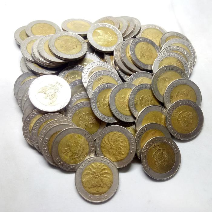 Jual Koin Mahar 437 - Rp 1000 atau 1.000 Rupiah Kelapa Sawit - Kab ...