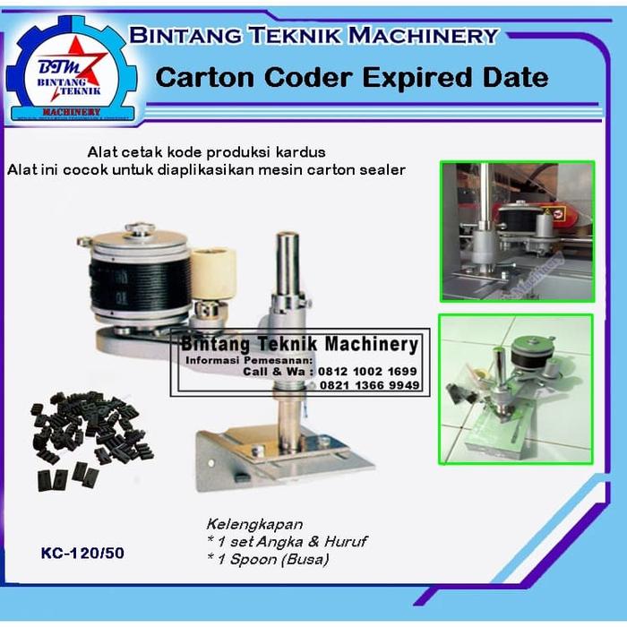 Jual carton coder alat cetak carton box shrink tunnel - Kab. Tangerang ...