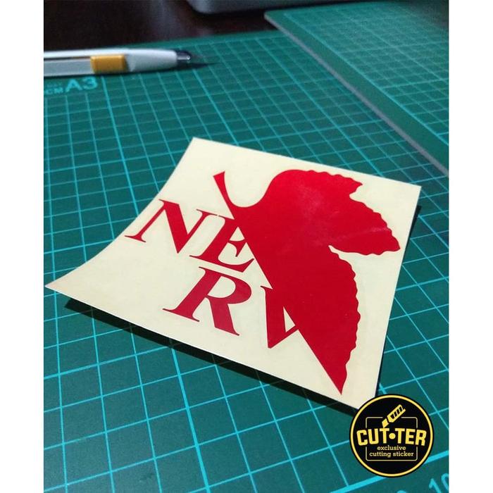 Jual cutting sticker NERV EVANGELION - Jakarta Barat - CUTTER STICKER ...