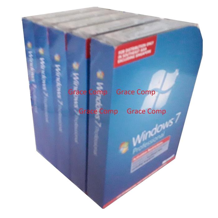 Jual Microsoft Windows 7 Professional FPP 32bit/64bit - resmi Sistech ...
