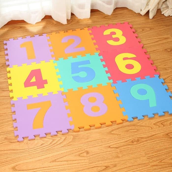 Jual Alas Lantai Anak Bayi Puzzle mat Numbers / Evamat Angka Premium ...