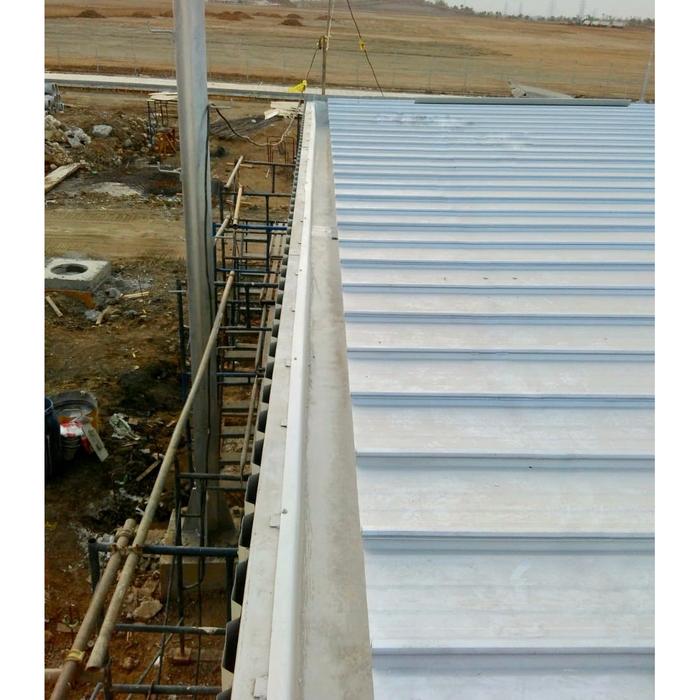 Jual TALANG FIBERGLASS/ TALANG FRP / RAINWATER GUTTER - Putih, All Size ...