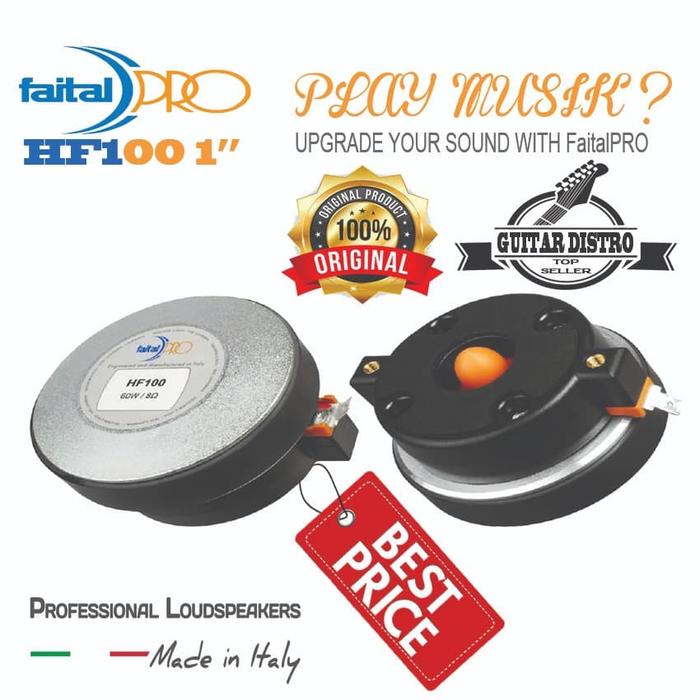 Jual DRIVER SPEAKER FAITAL PRO HF100 - MADE IN ITALY - Kota Bandung ...