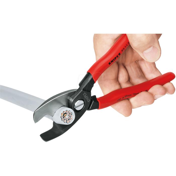 Jual Tang Potong Kabel Listrik 95 11 200 KNIPEX Cable Shears Pliers ...