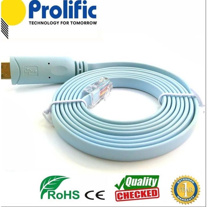 Jual Kabel Konsol Console Cisco Router FTDI USB RJ45 RS232 Serial not ...