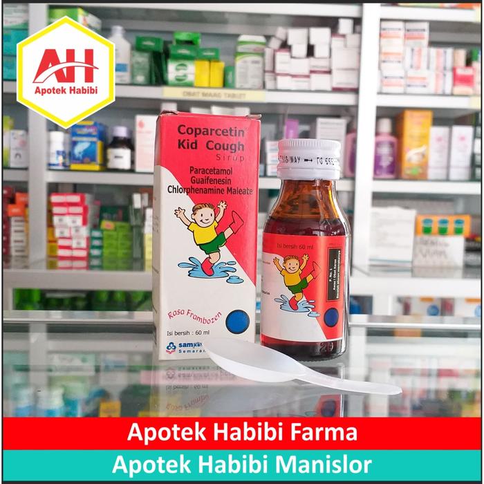 Jual COPARCETIN / Koparsetin KID COUGH SYR 60ML - Kab. Kuningan ...