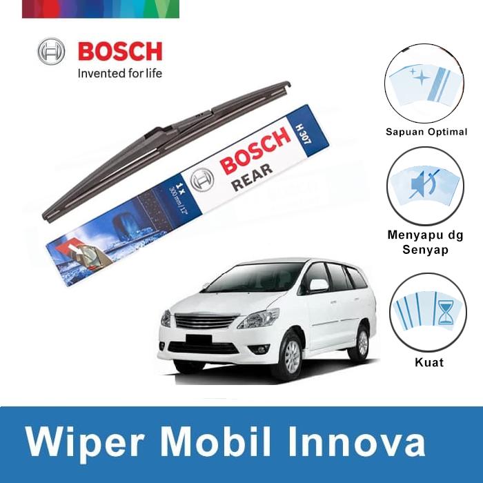 Promo Bosch Rear Wiper Kaca Belakang Kijang Innova Rock Lock 2 12" H307 ...