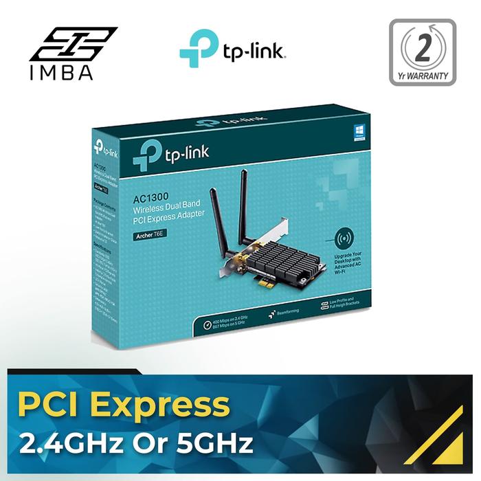 Promo TP-LINK Archer T6E AC1300 Wireless Dual Band PCI Express Adapter ...