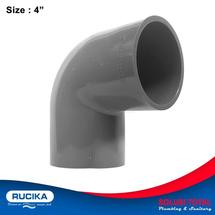 Jual KNEE PVC AW 4 INCH RUCIKA ELBOW PVC AW 4 RUCIKA di Seller RETAN ...