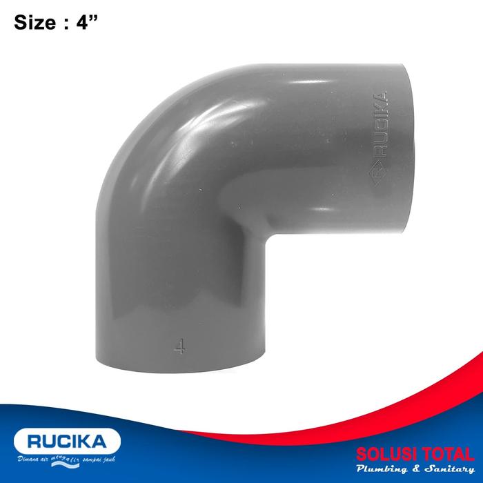 Jual Knee PVC AW 4 Inch Rucika Elbow PVC AW 4" Rucika - Jakarta Selatan - Solusi Total ID ...