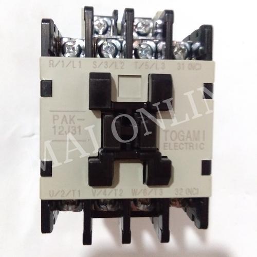 Jual Magnetic Contactor TOGAMI PAK-12J31 - Kab. Tangerang - MAIOnline_NEW | Tokopedia