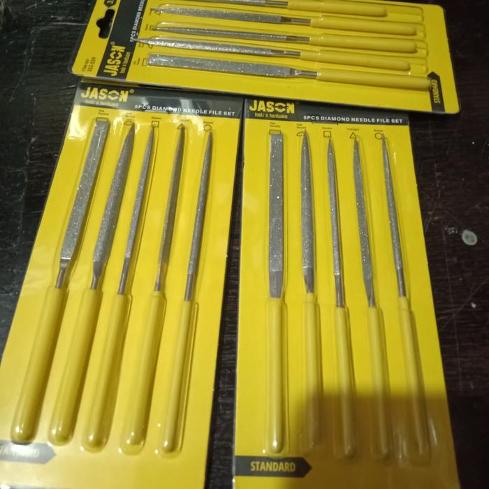 Jual kikir diamond set 5pcs JASON - Kota Bandung - Dikong teknik ...