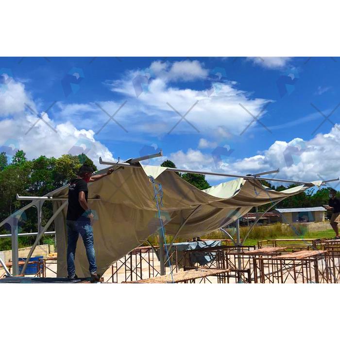 Jual Jual Tenda Membrane (Bahan + Produksi dan Pemasangan) Harga ...