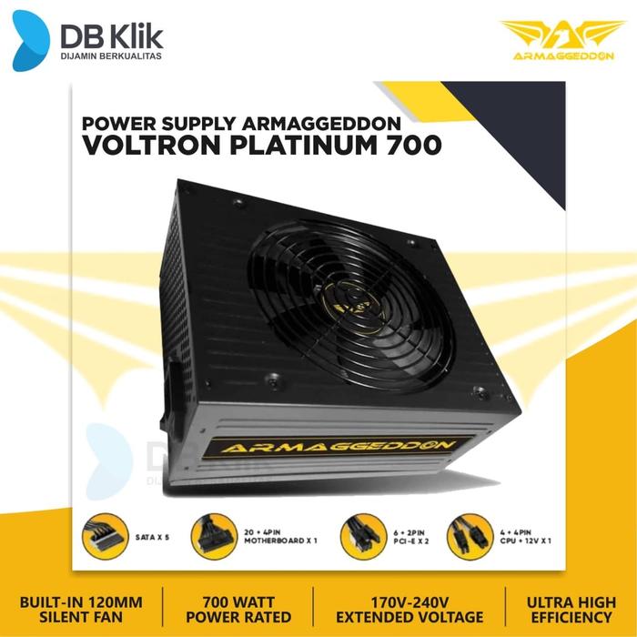 Power Supply PSU Armaggeddon Voltron Platinum 700 700 Watt