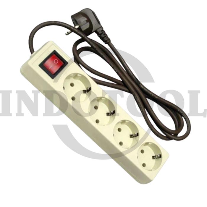 Jual STOP KONTAK 4 LB + SAKLAR + KABEL ST-1482 UTICON - Kota Tangerang ...